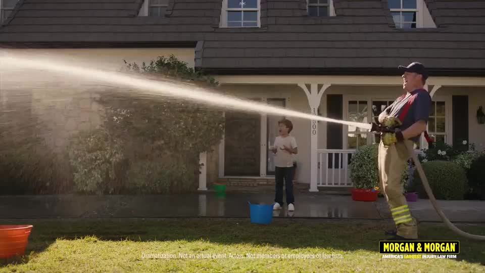 Morgan & Morgan - Water Fight - 30s - Ad Age