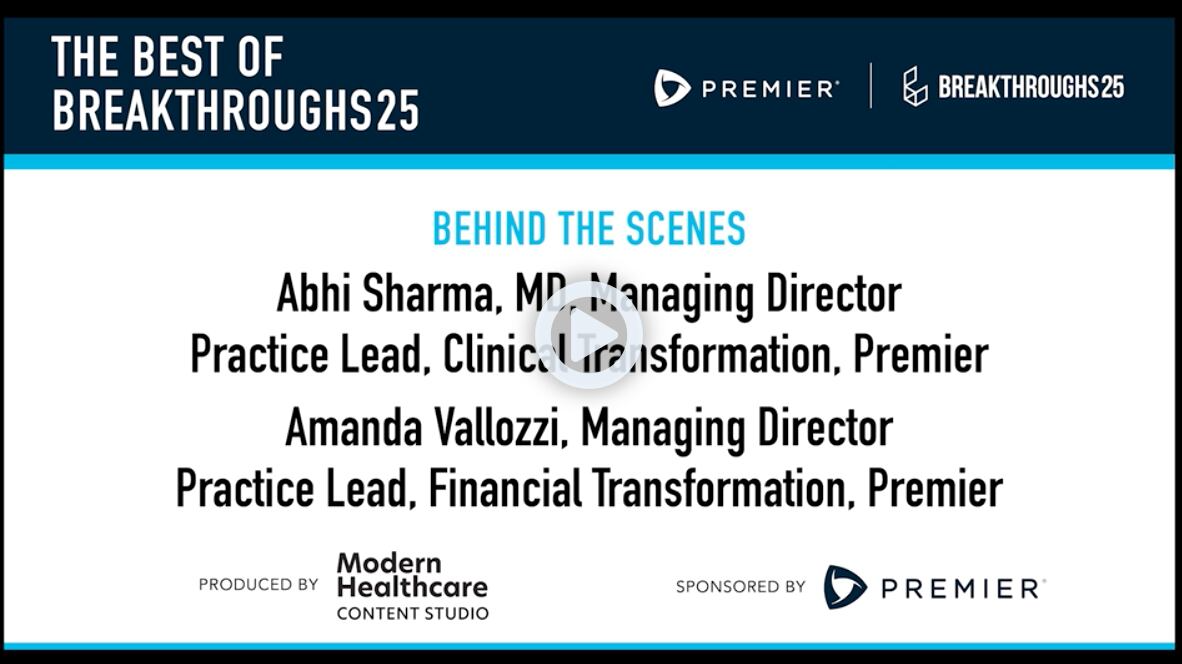 Premier Breakthroughs 2025 Day 3 Recap - Modern Healthcare