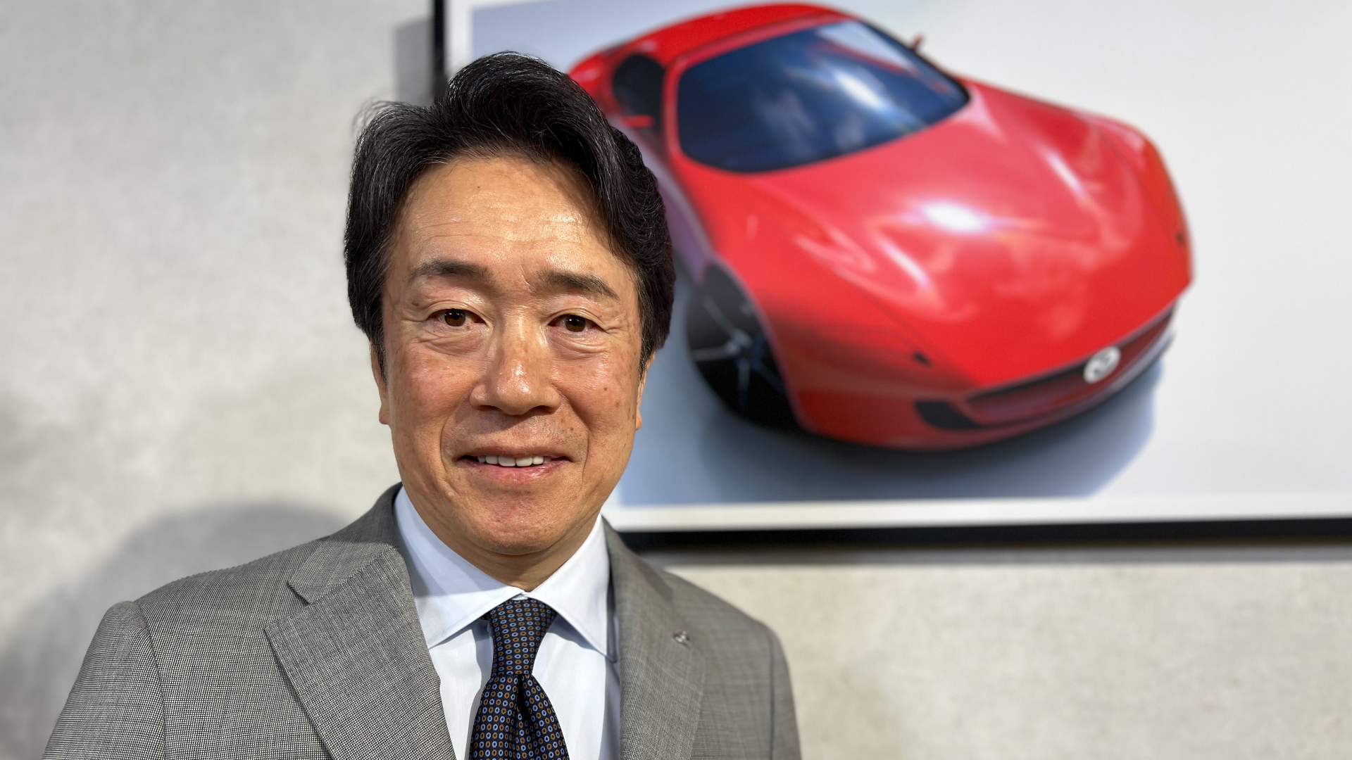 CEO Masahiro Moro says Mazda is ready to be flexible on EVs